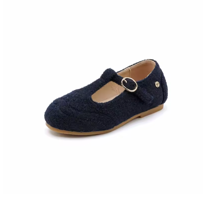Navy Wool T-Bars - 33 - Studio – Ali Specials